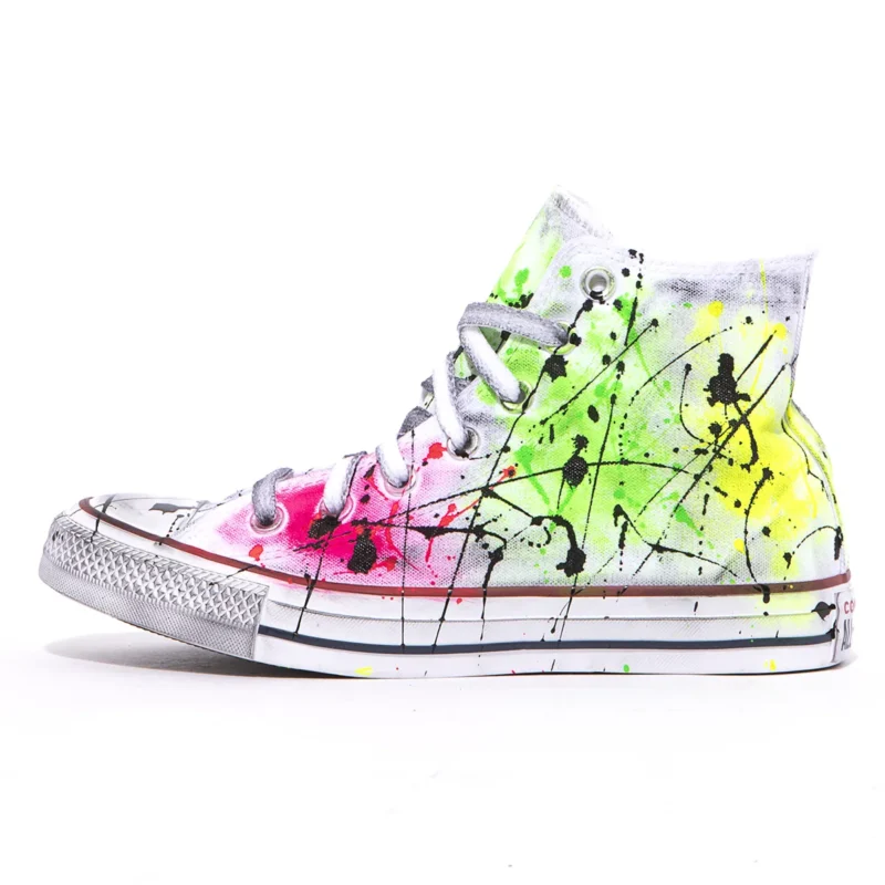 All Star Hi Multicolor Spray Paint | Il Maltese Lab - Scarpe personalizzate